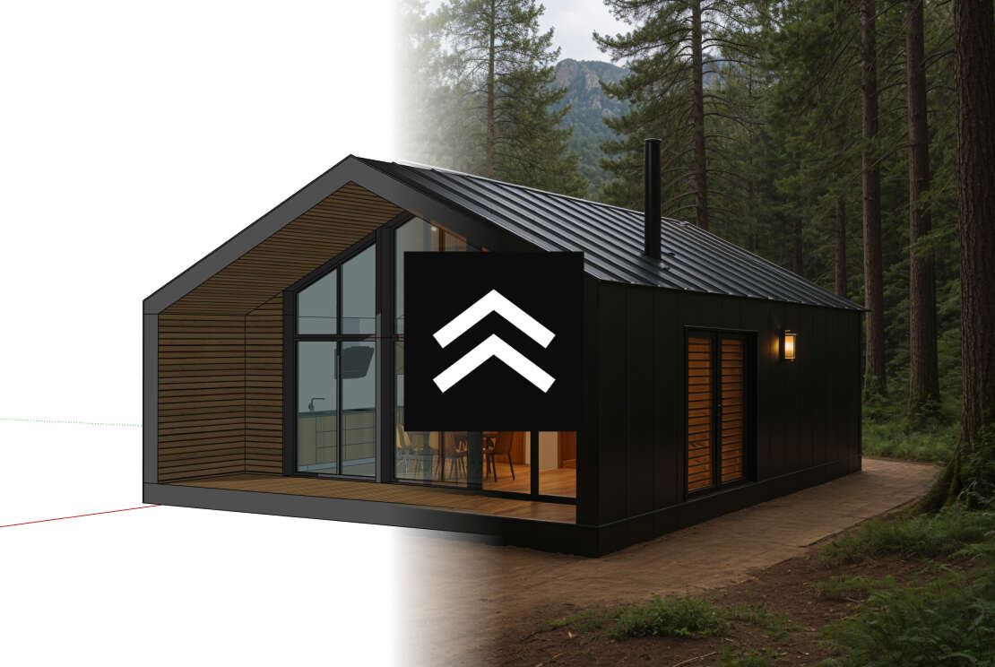 Edit your model's position | Render a House
